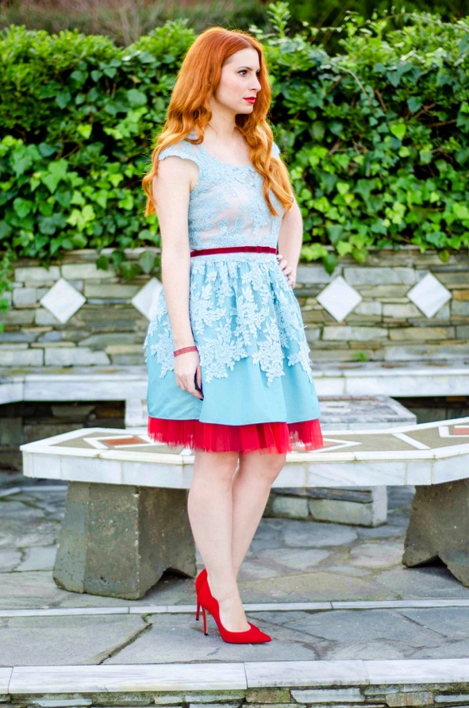 Mint dresses & red tutus | Outfits - Do You Speak Gossip?