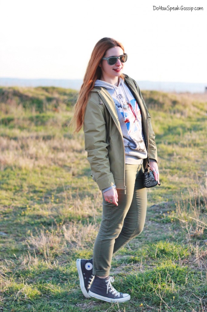 Khaki & grey | Outfits - Do You Speak Gossip?