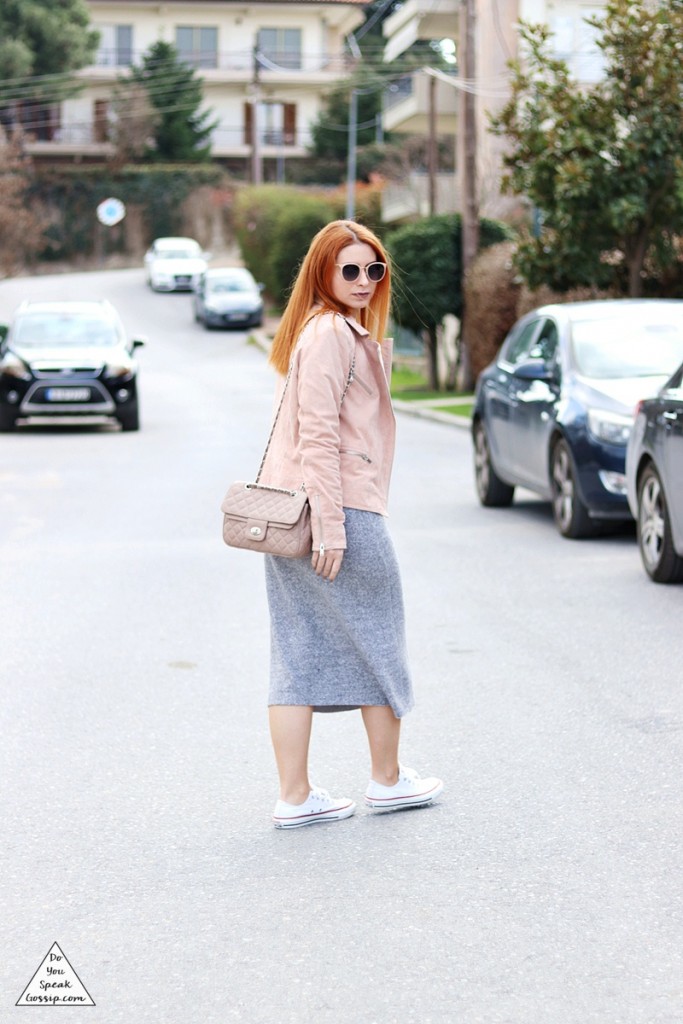 Dusty pink & grey | Outfits - Do You Speak Gossip?