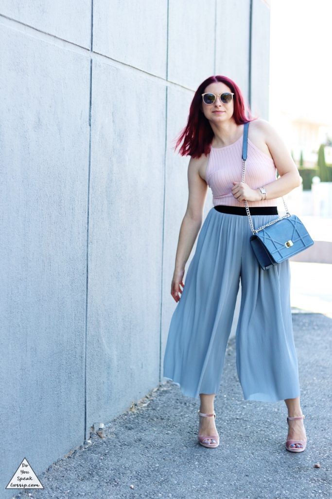 Pleated culottes | Outfits - Do You Speak Gossip?