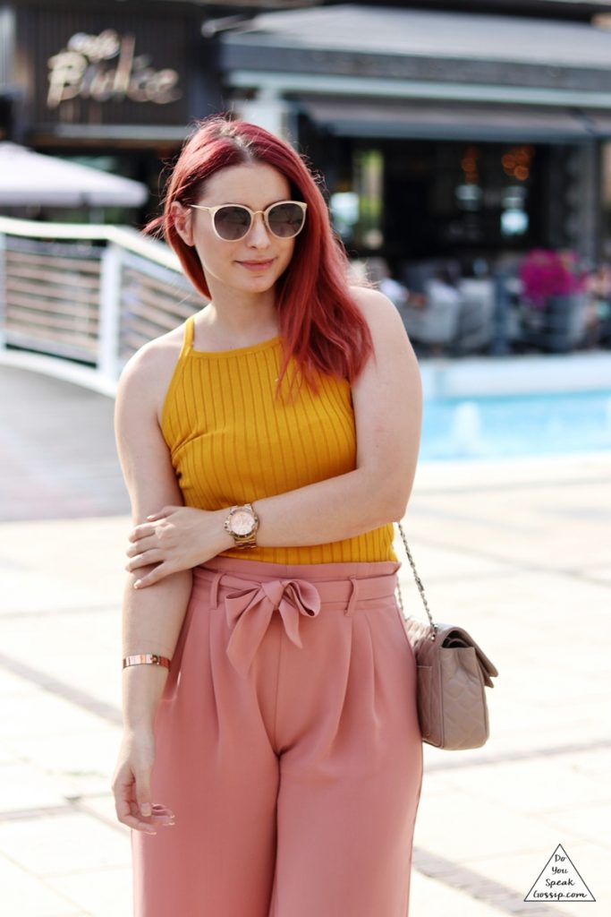 Dusty pink & mustard | Outfits - Do You Speak Gossip?